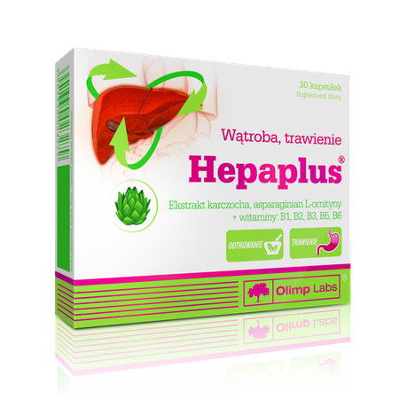 Olimp HepaPlus, 30 kapsułek | LEKI I SUPLEMENTY \ Układ pokarmowy ...