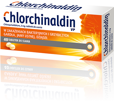 Chlorchinaldin VP, 40 tabletek do ssania | LEKI I SUPLEMENTY \ Ból ...