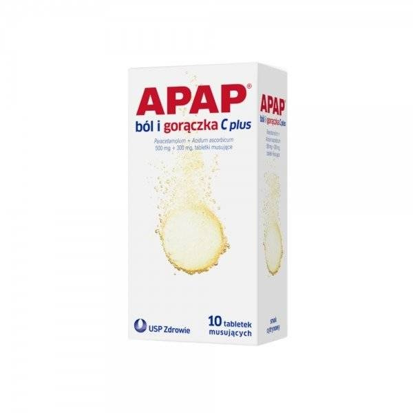 Apap C Plus, 10 tabletek musujących | LEKI I SUPLEMENTY \ Ból \ Ból ...