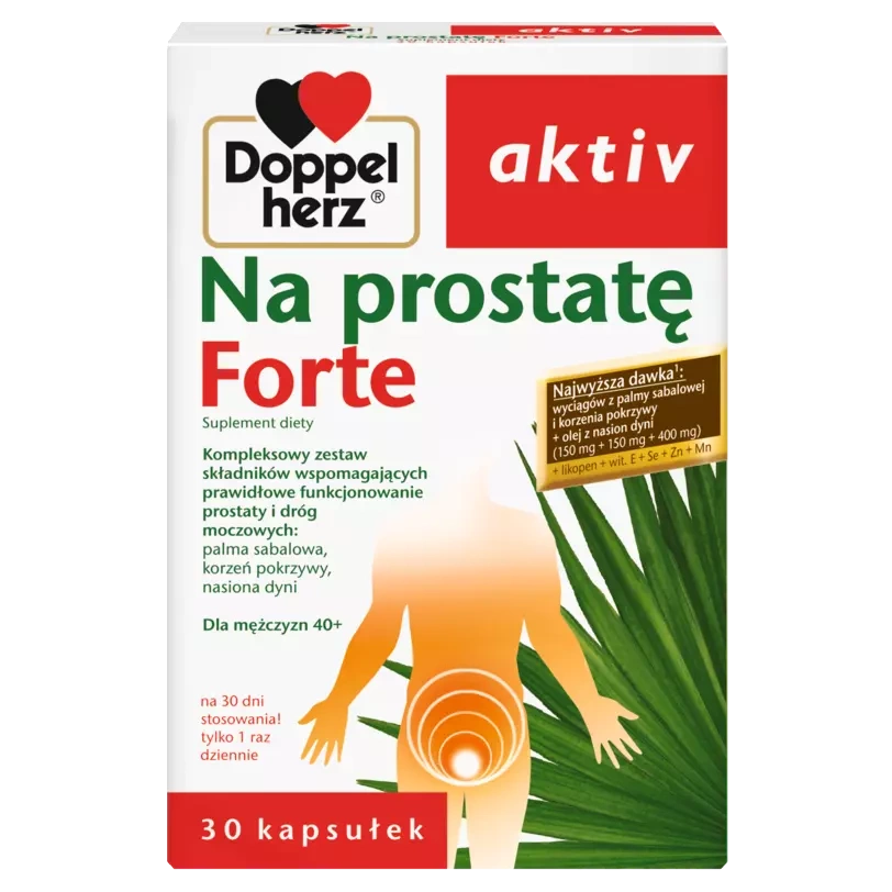 Doppelherz Aktiv Na Prostatę Forte, 30 kapsułek | LEKI I SUPLEMENTY ...