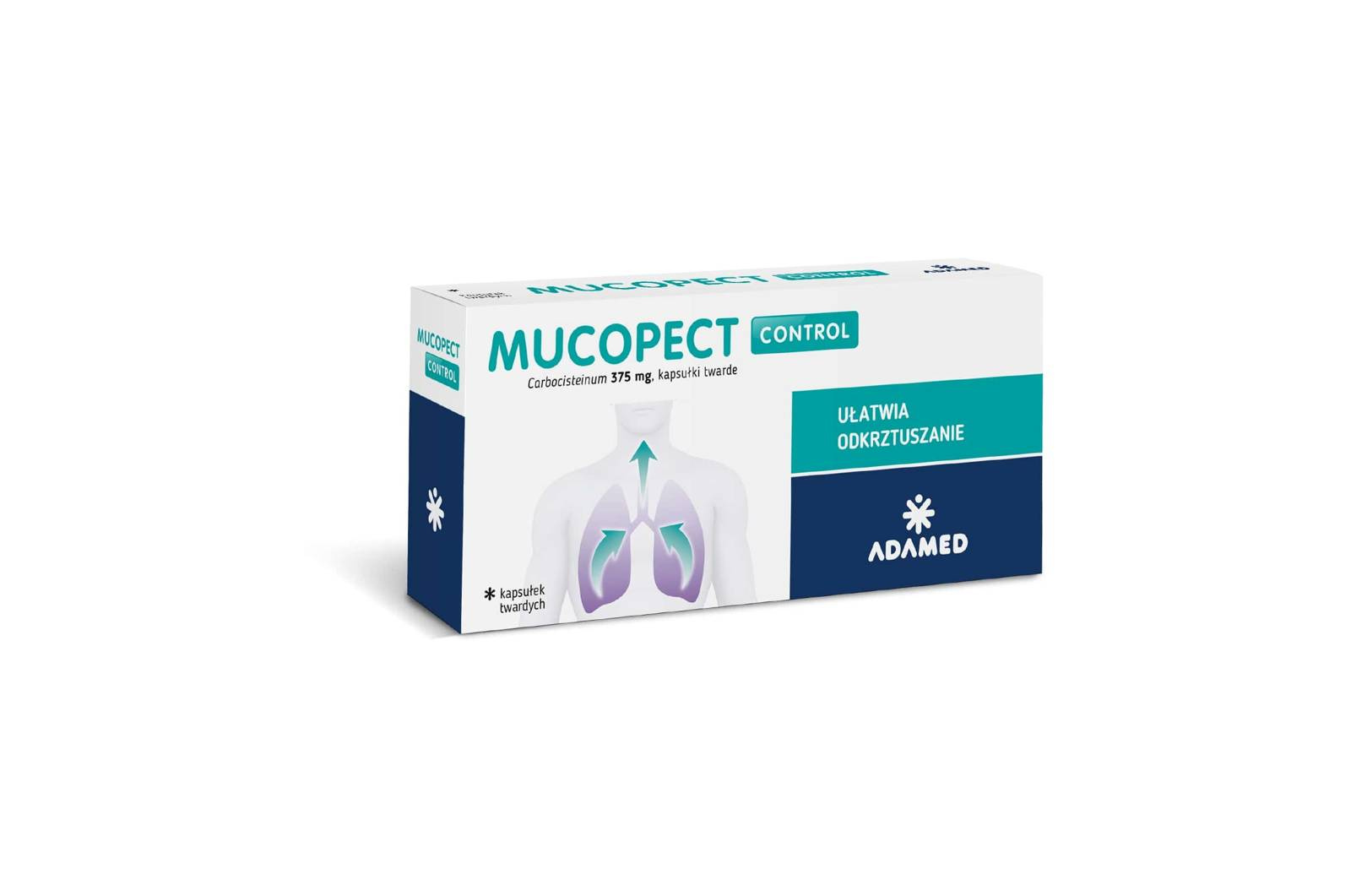 Mucopect Control, 30 kapsułek | LEKI I SUPLEMENTY \ Przeziębienie i ...